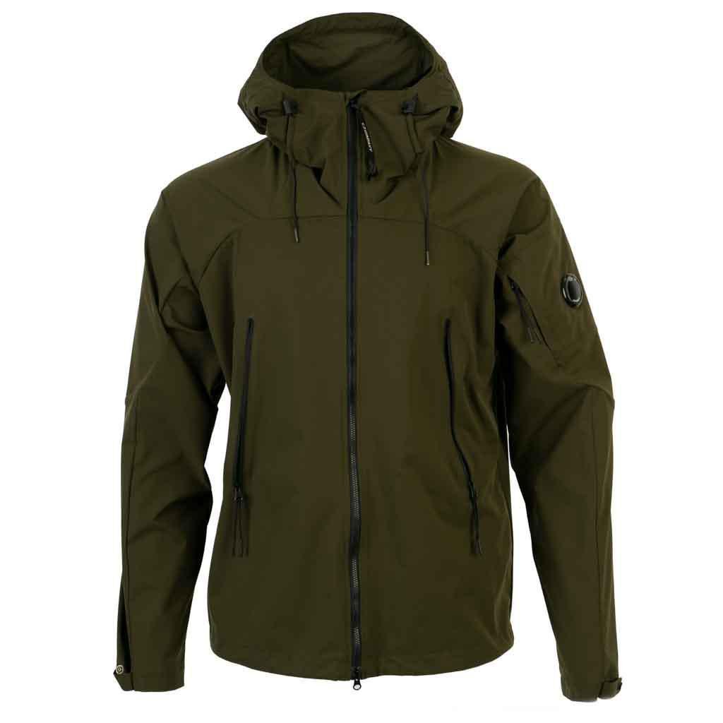C.P. Company Pro-Tek Lens Hooded Jacket in Green – DPUS Designer Outlet