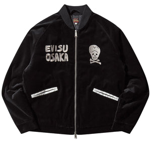 evisu jacket black